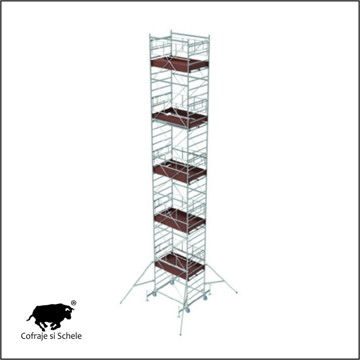 SCHELE ALUMINIU TURN – Scari Aluminiu